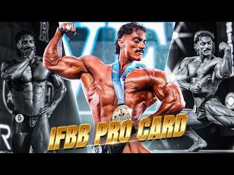 GOLDEN PRO CARD FOR THE GOLDEN CHILD ?? - ROAD TO IFBB PRO EP 7
