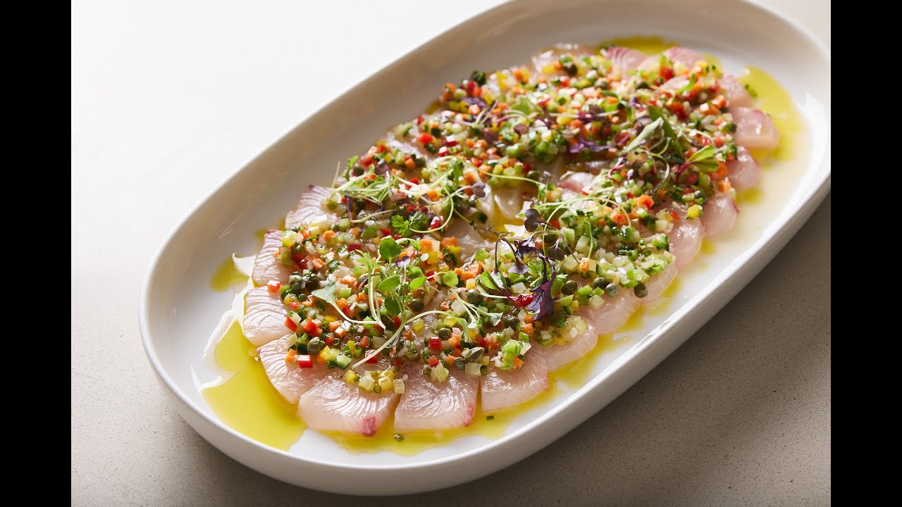 Kingfish Carpaccio - YouTube