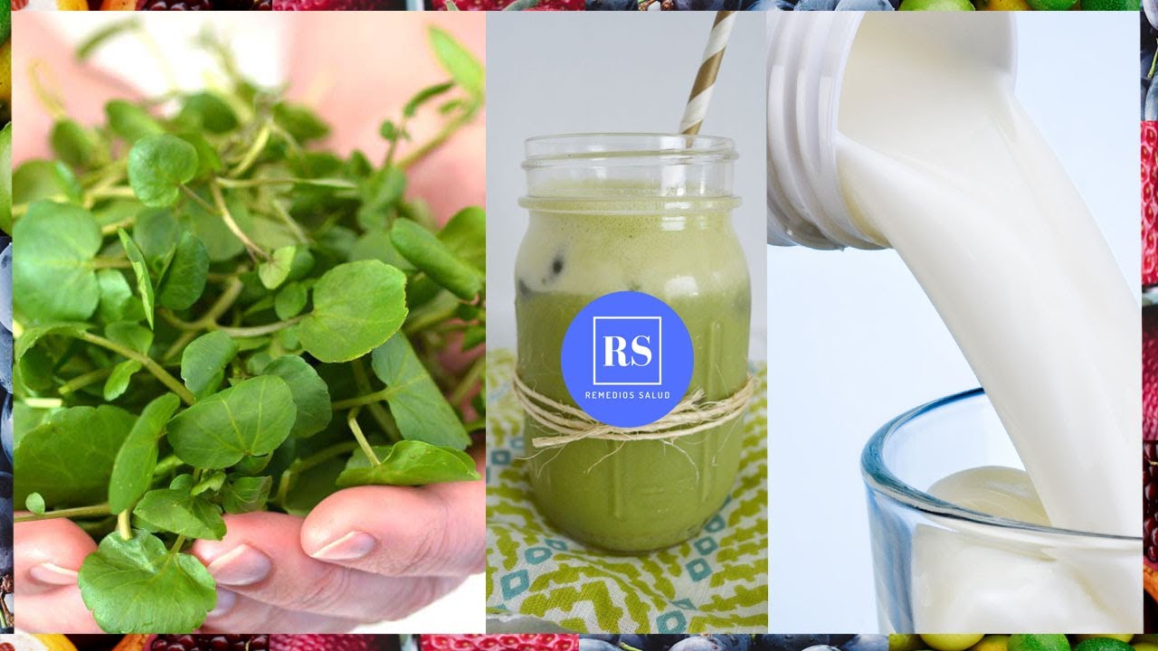 Berro y Leche: Cura Asma, Limpia los Pulmones, Tuberculosis, Artritis ...