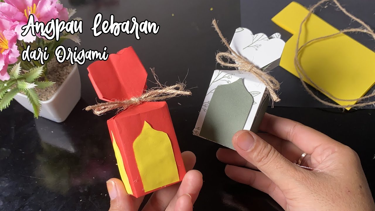 Cara Membuat Amplop Lebaran atau Angpau Lebaran Unik dari Kertas ...