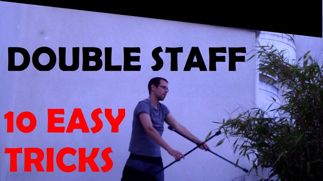 Double Staff Tutorial - 10 more basics movements ( islolations) - YouTube
