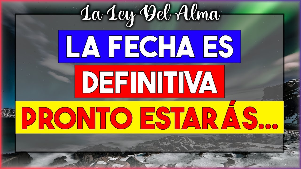 🌟 La fecha es definitiva. Pronto estarás... Mensaje del Ángel 🕊️🌈 ...
