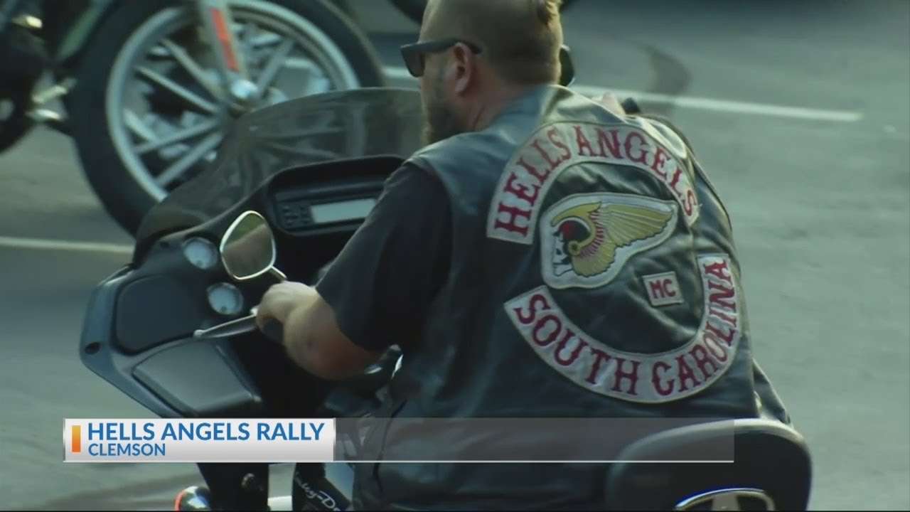 Clemson Hells Angels rally - YouTube