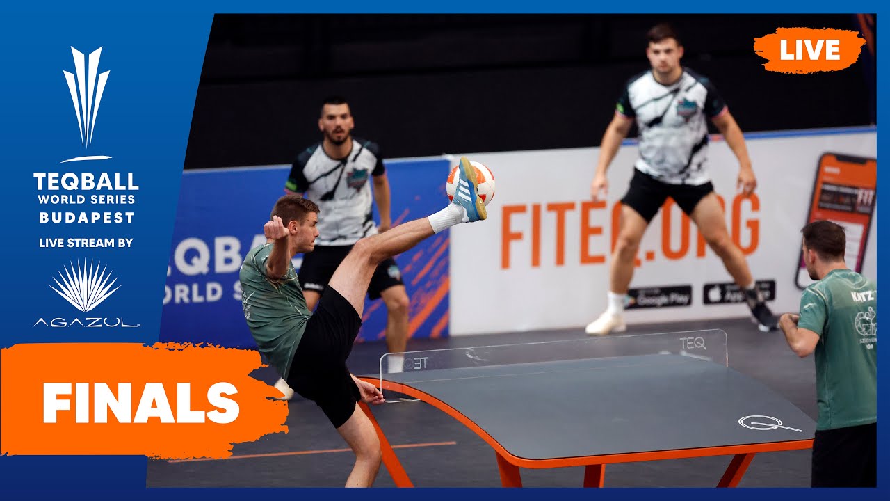 LIVE - Teqball World Series 2024 - Budapest | Day 4 I FINALS By Agazul ...
