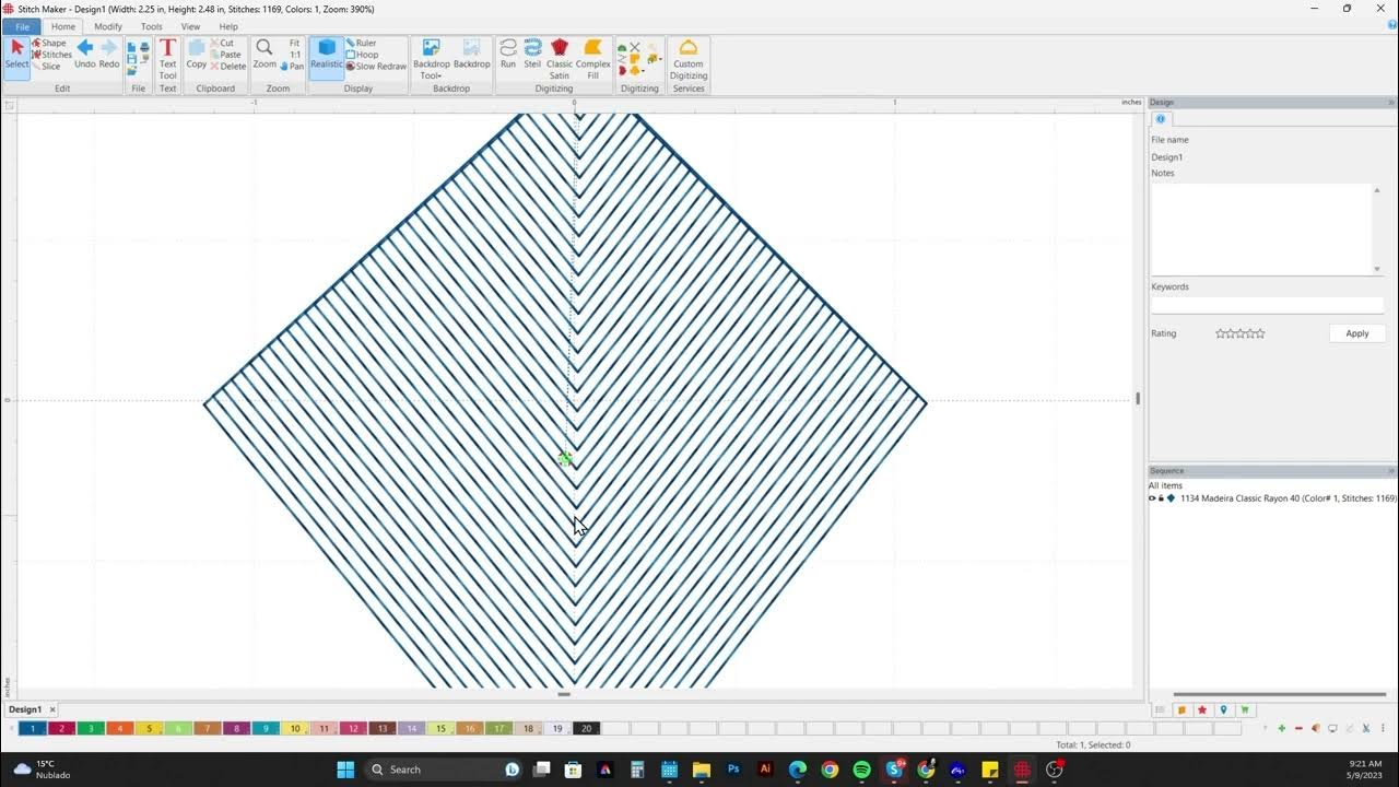 Stitch Maker Digitizing Software Overview - YouTube