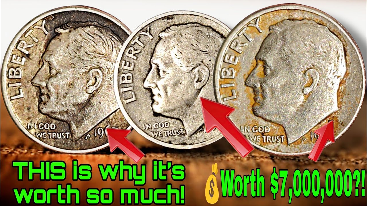 Ultra Rare Roosevelt Dimes Worth MILLIONS!? | Silver Dimes Selling for ...