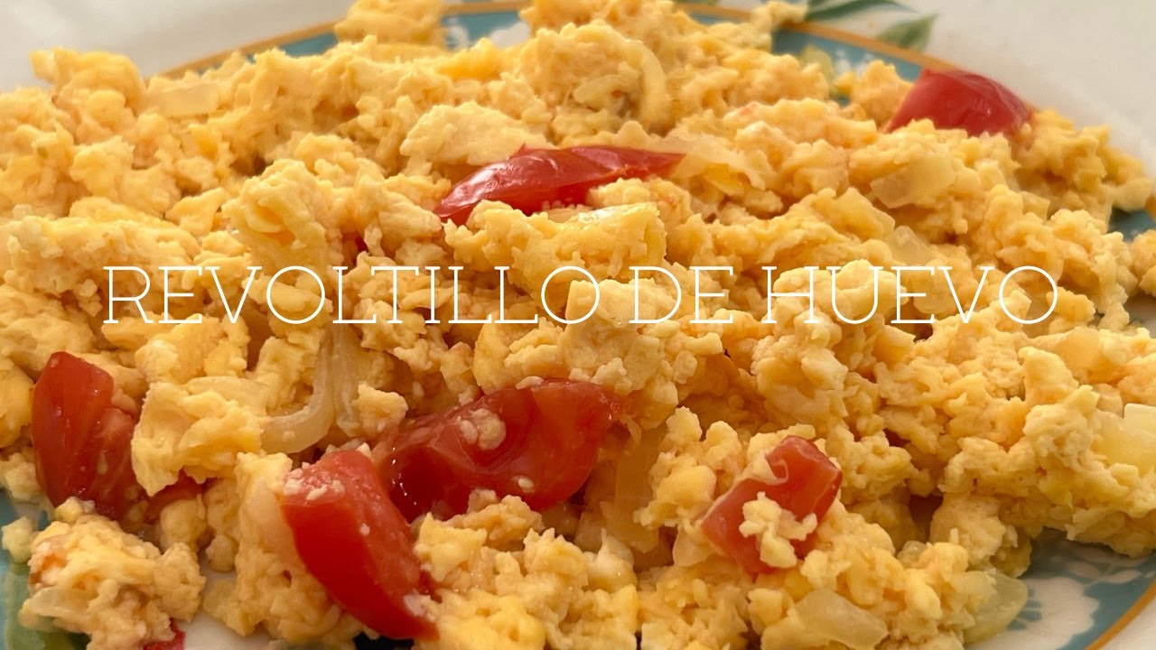 Revoltillo De Huevo Con Chirlas Receta Canal Cocina Recetas Con Huevo