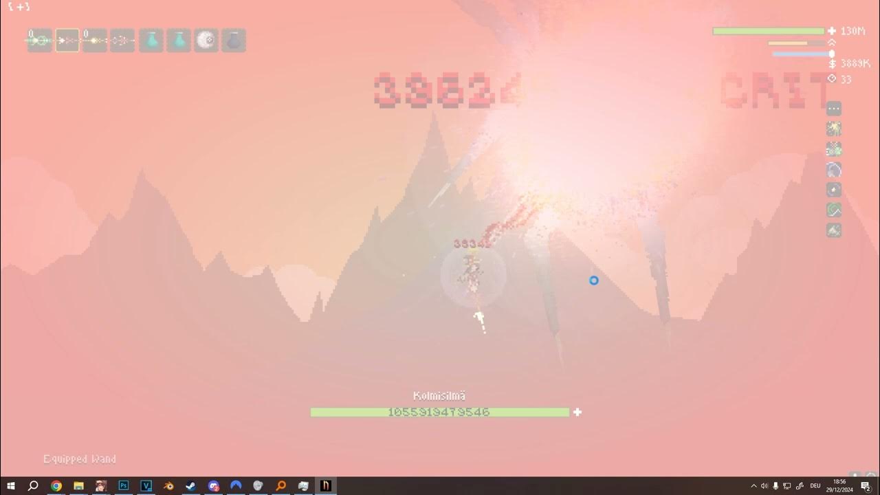 Noita - The end of my 33 Orb Run - YouTube