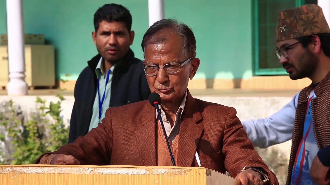 Subhash Pant in Doon Literature Festival 2016 Part 4 - YouTube