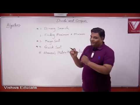 Design and Analysis of Algorithms Lecture 2,Introduction to Divide and ...