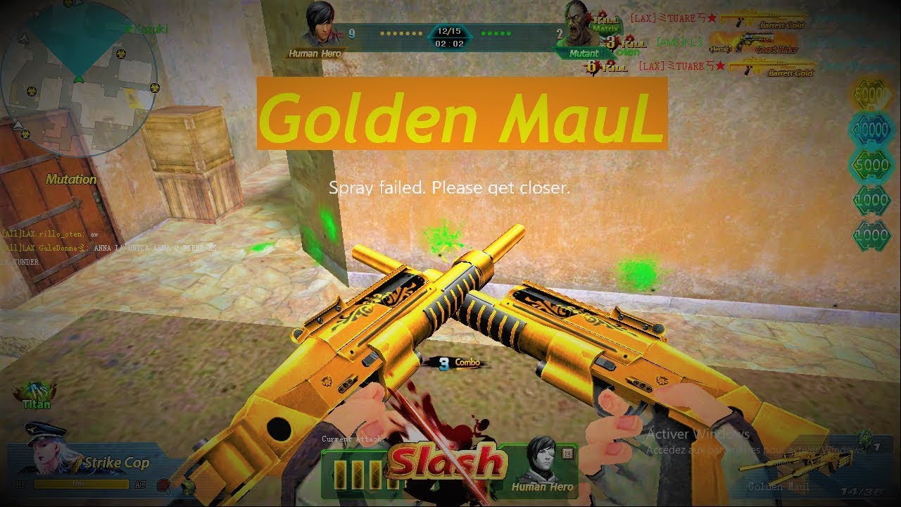 Global Strike | Golden MauL ( MODO ZUMBI ) - YouTube