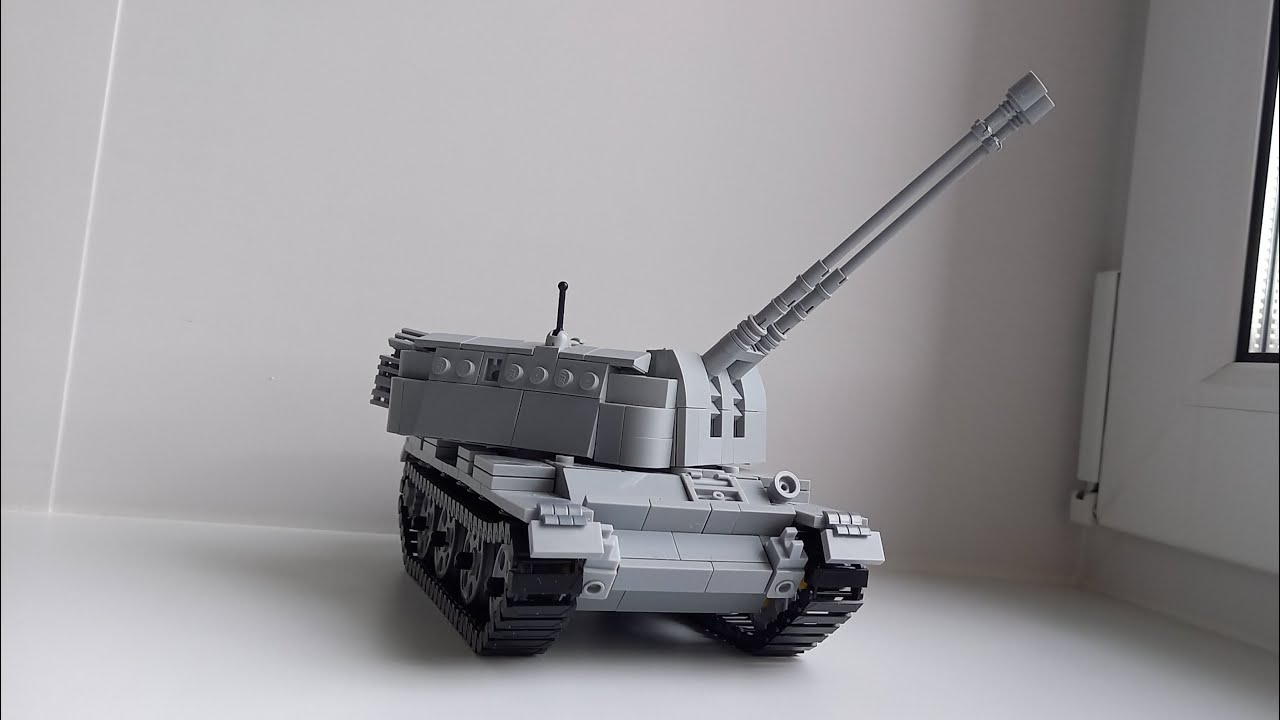 ЗСУ-57-2 из лего - YouTube