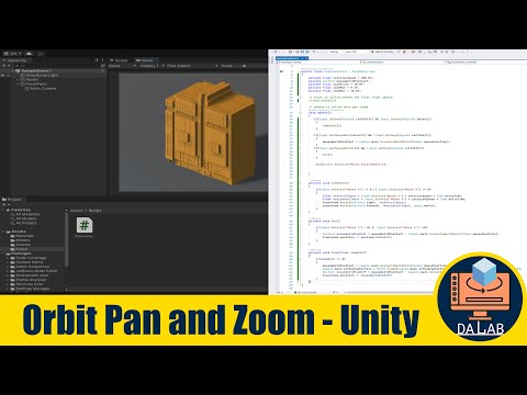 Orbit Pan and Zoom Camera to Mouse Position in Unity Script - YouTube