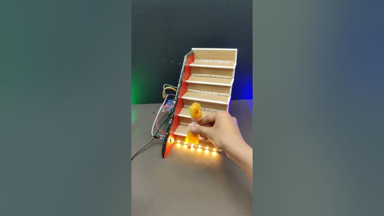 Automatic Staircase Light Use Arduino #arduino #techbotic #arduinoprojects # ...