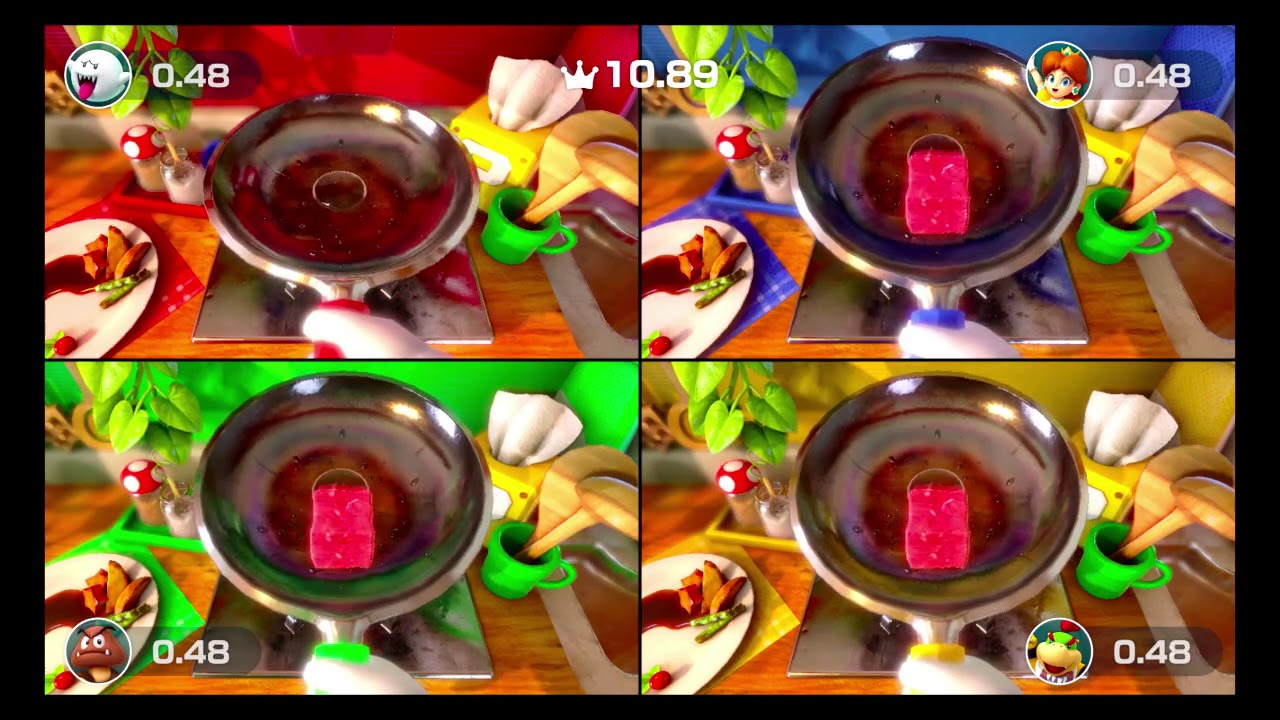 Super Mario Party Sizzling Steaks: 10.42! 2023 - YouTube