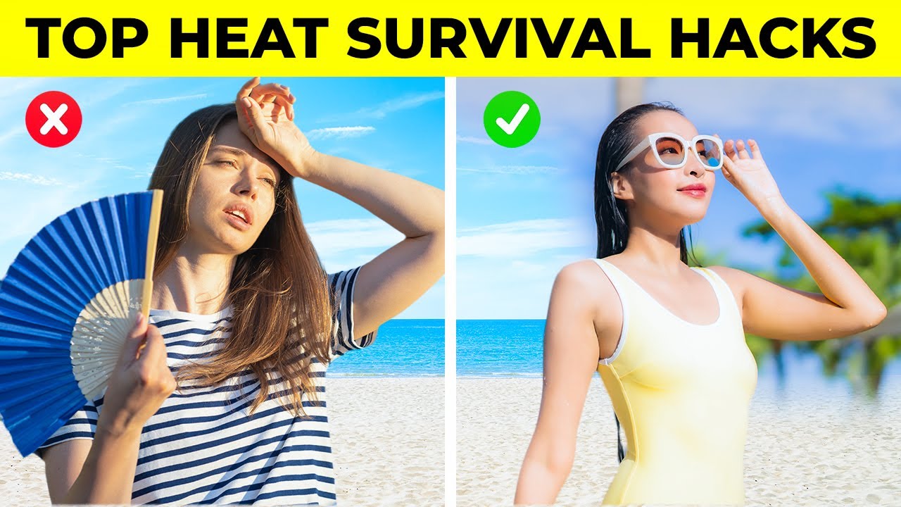 Survive the Heat: Stay Cool This Summer with These Hacks - YouTube