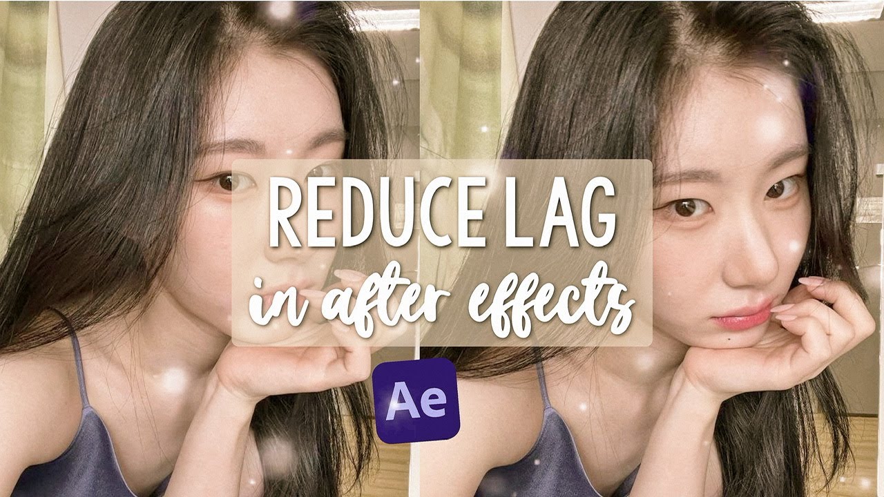 reduce laggy playback in after effects - YouTube