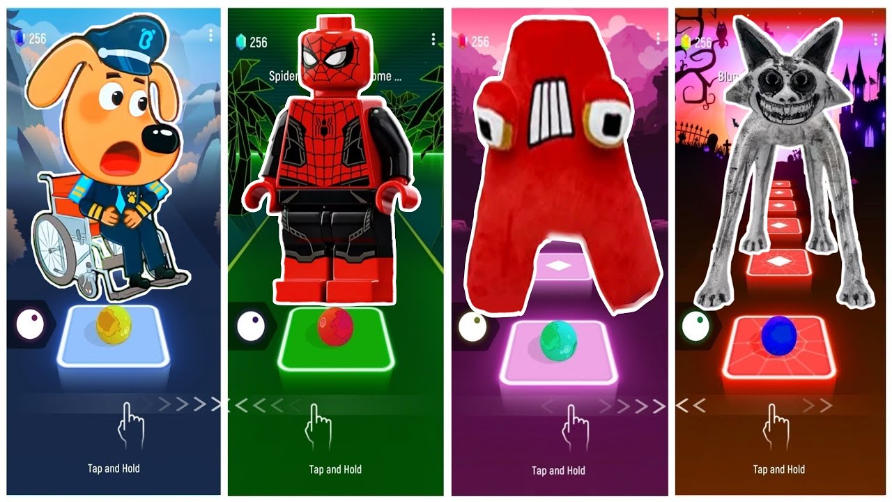 Alphabet Lore 🆚 Lego Marvel 🆚 Sheriff Labrador 🆚 Zoonomaly. 🎶 Who is ...