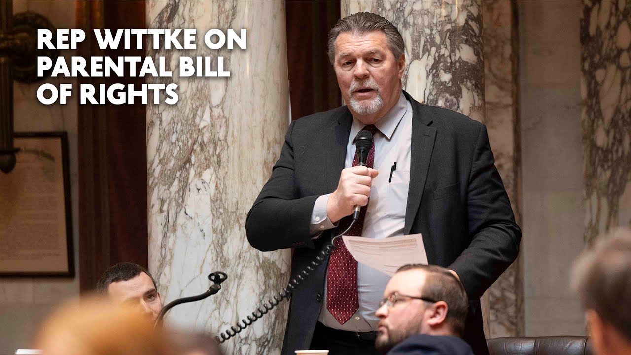 Rep Wittke on Parental Bill of Rights - YouTube