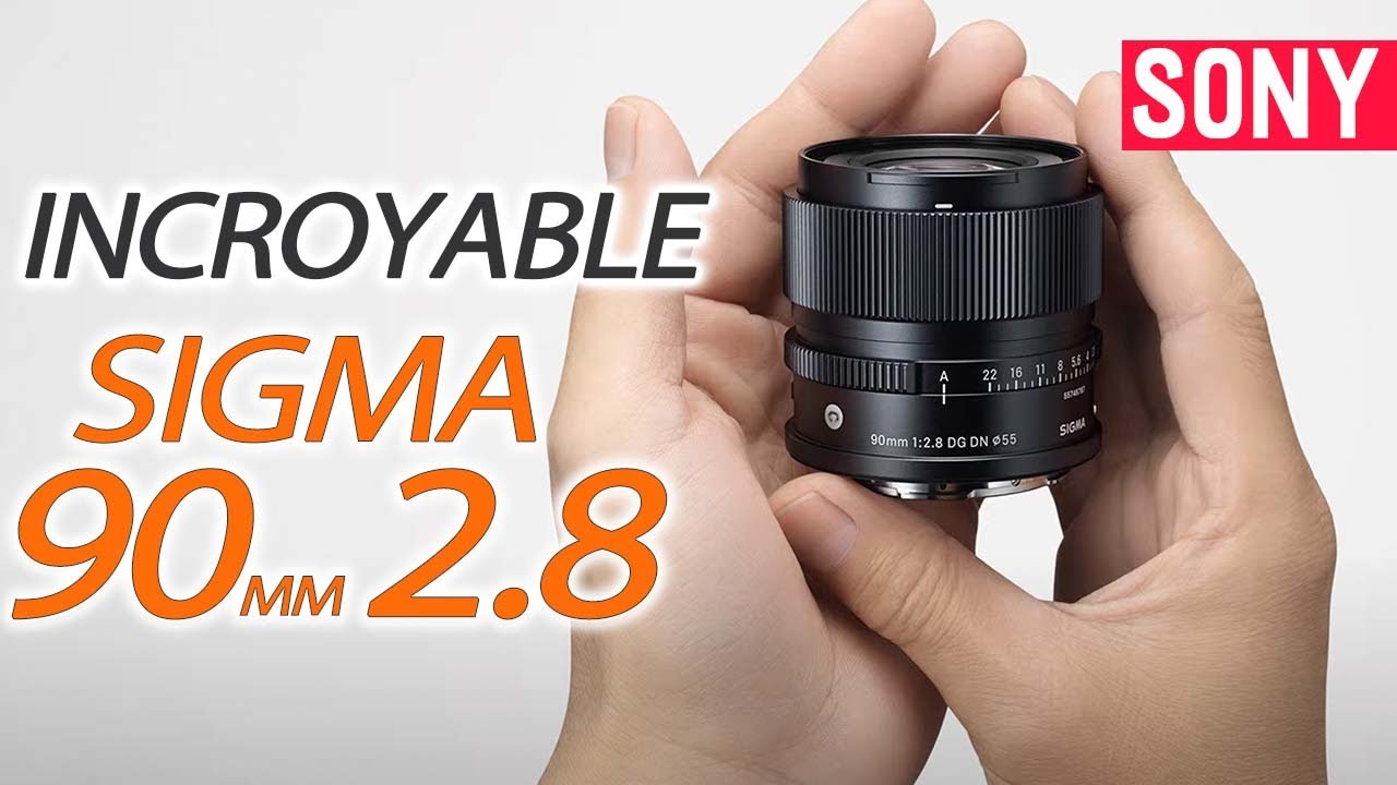 IL EST TOUT PETIT ! Test Sigma 90mm F2.8 DG DN I-SERIES - YouTube