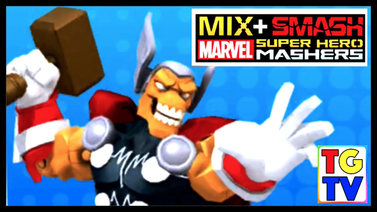 Marvel Super Hero Mashers Beta Ray Bill | Mix + Smash - YouTube