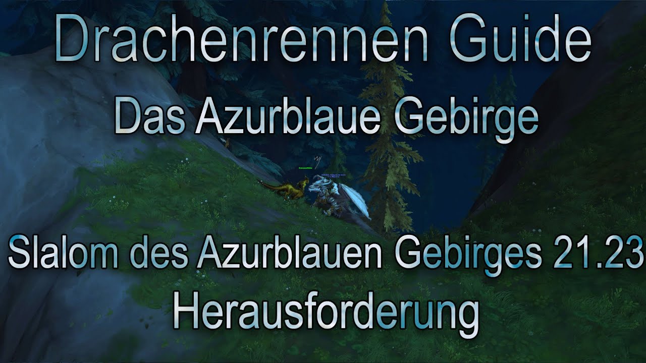 Besucher Des Azurblauen Gebirges Null