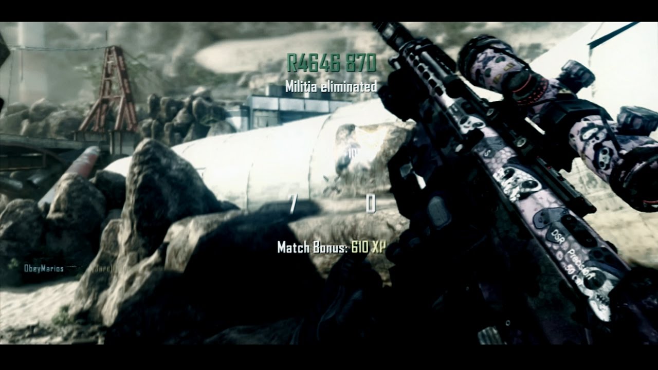 Obey Mario: Dream Trickshots BO2 - Edited By Skall! - YouTube