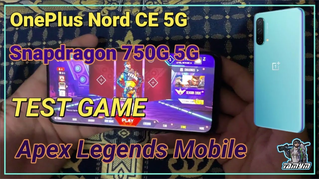 OnePlus Nord CE 5G test game apex legends mobile HDR EXTREME 60 FPS ...