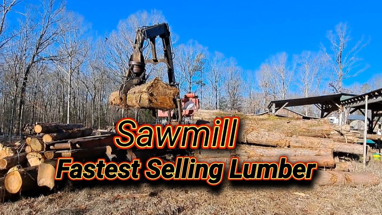 Sawmill Fastest Selling Lumber #sawmill #fastestsellinglumber - YouTube
