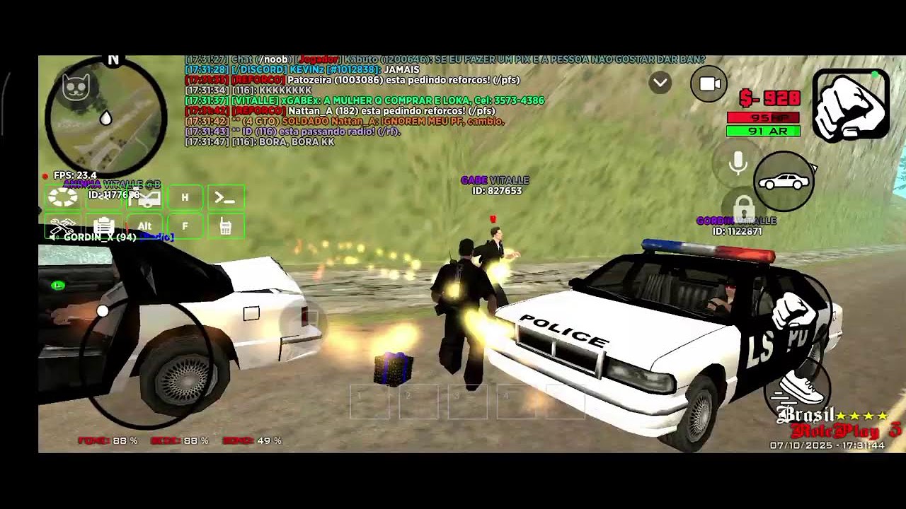 🔵⚫LIVE ON PTR COM A 2 GPT PRENDENDO VCS NO BRP³ VEM🔵⚫ - YouTube