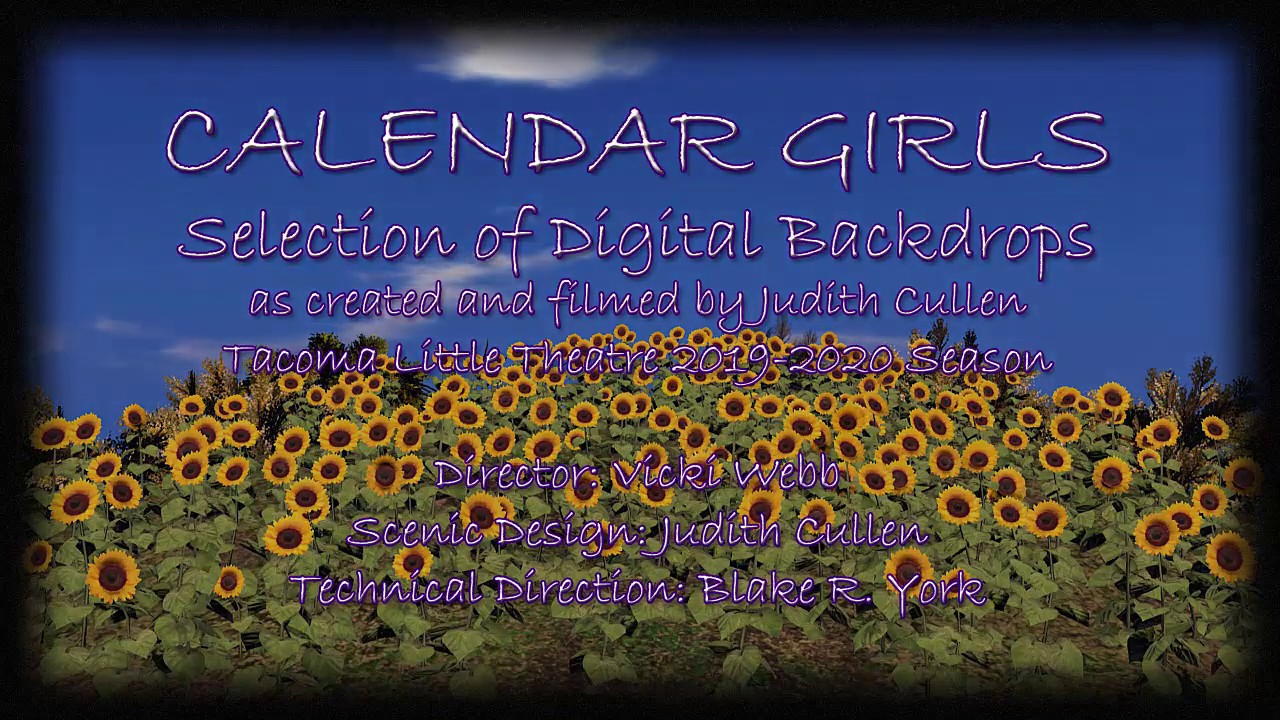 CALENDAR GIRLS Digital Backdrops - Selections from Final - YouTube