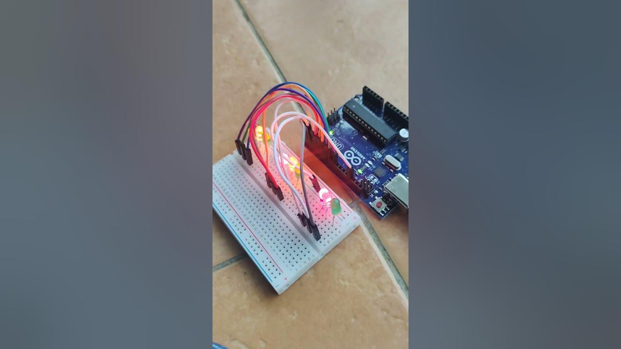 Tugas Arduino traffic led - YouTube