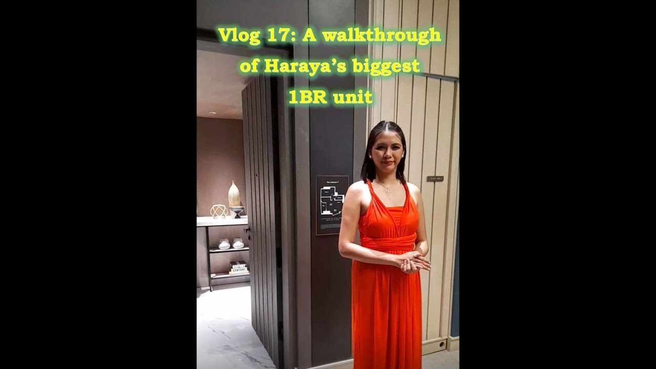 17: A walk through of Haraya's biggest 1BR unit - YouTube