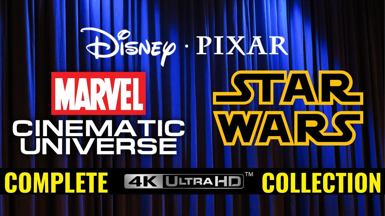 My Complete Disney · Pixar · Marvel Cinematic Universe · Star Wars 4K ...