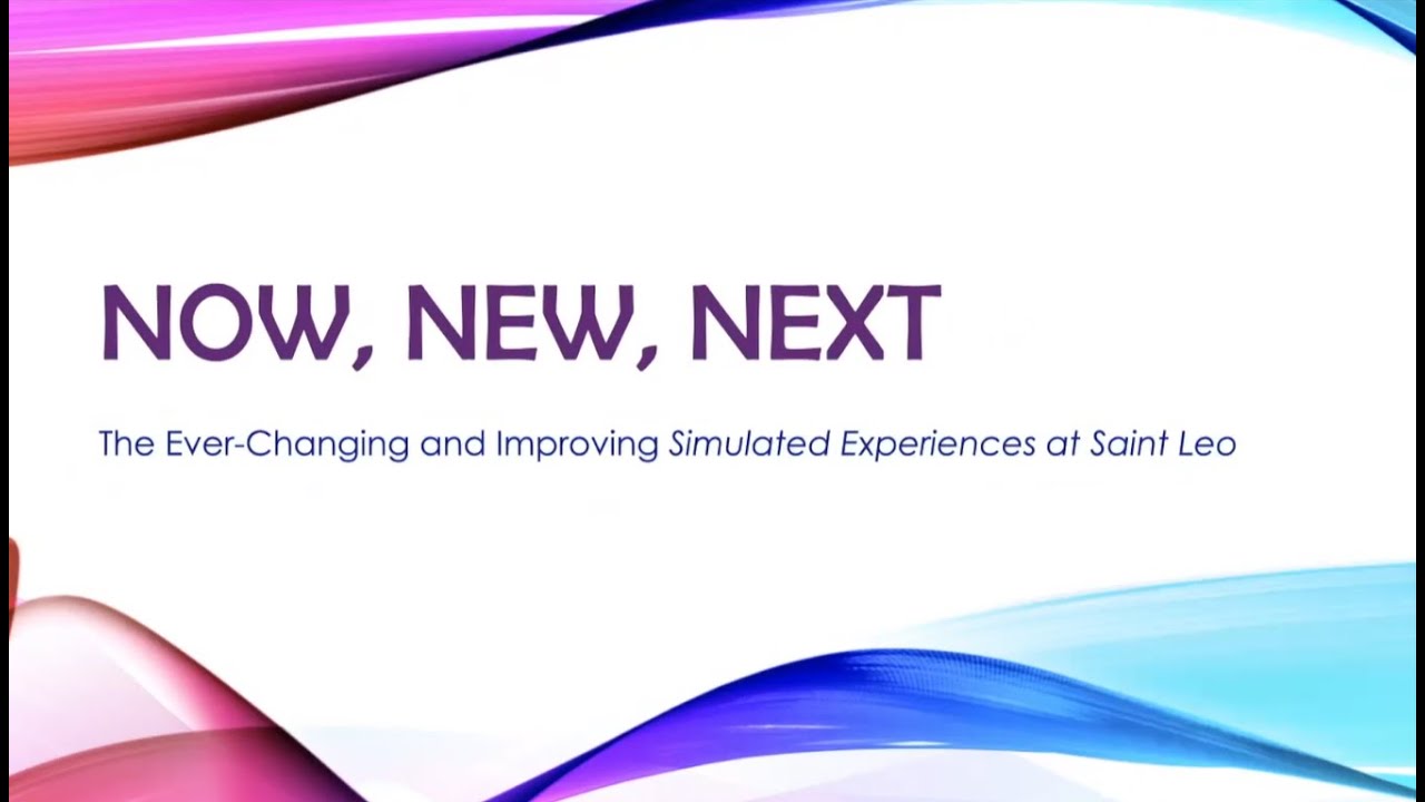 Now, New, Next Webinar - YouTube