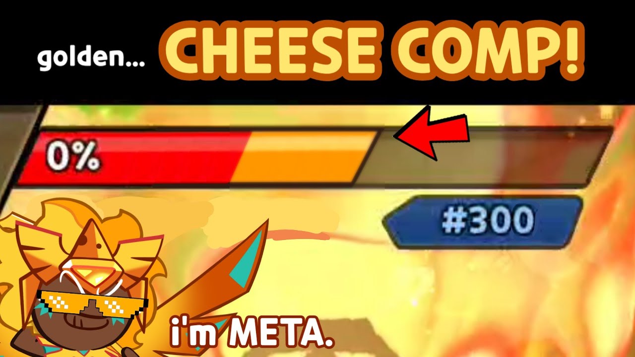 this golden cheese cookie META is super broken... 😳 - YouTube