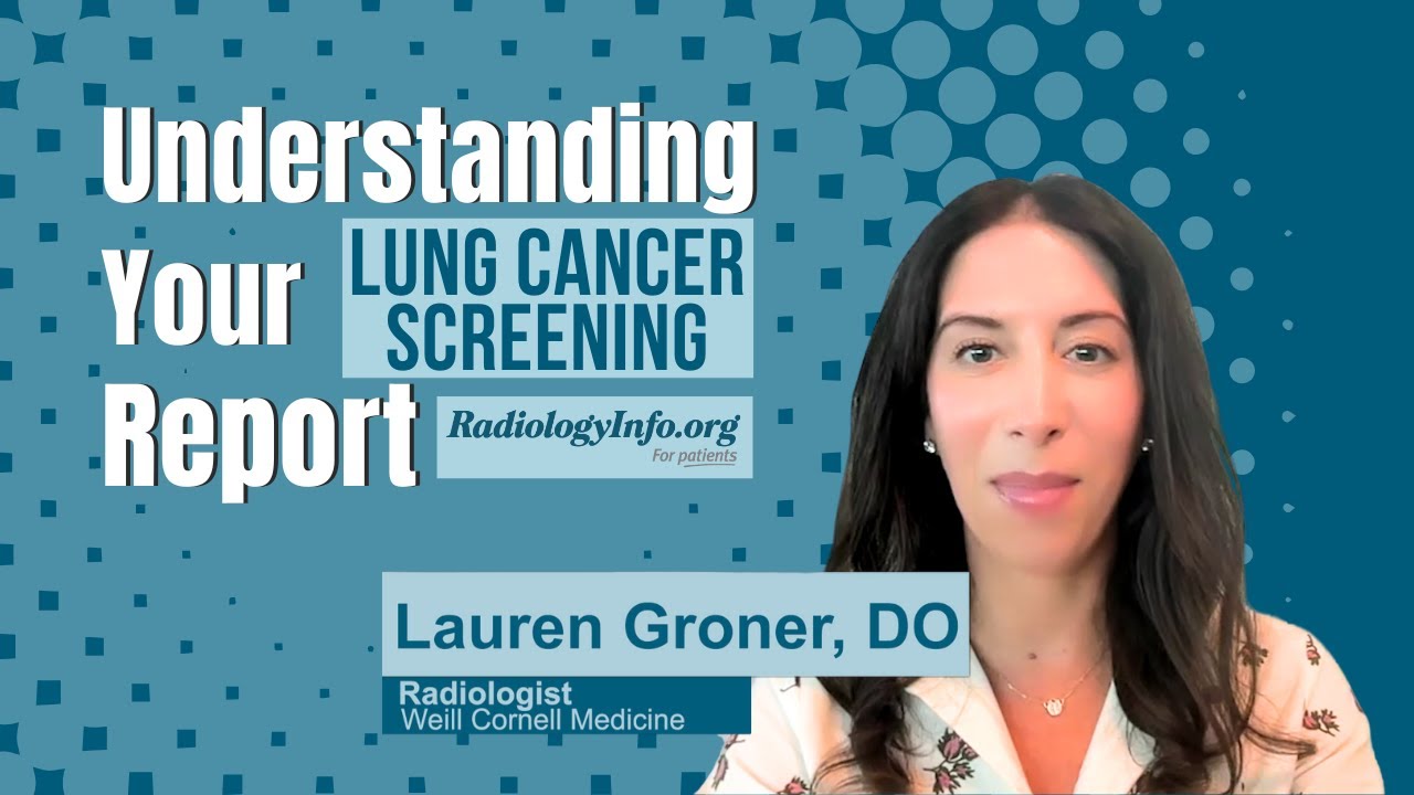 Understanding Your Lung Cancer Screening Report - YouTube