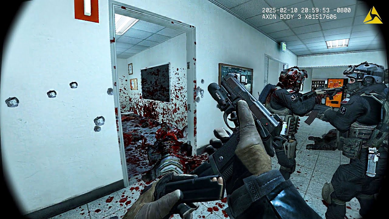 POV: SWAT Bodycam Shows Deadly Shooting In High School | Left 4 Dead 2 ...