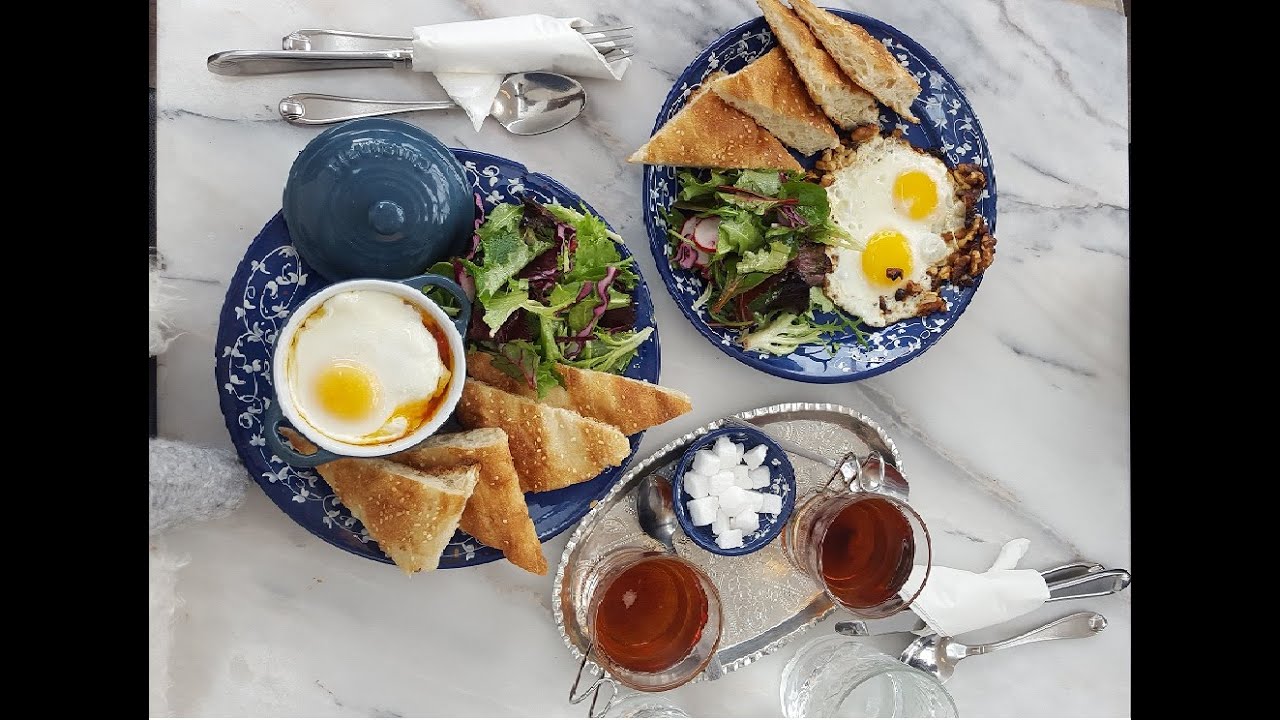 Kadbanu Iranian cafe kitchen bar - brunch at Kadbanu in Toronto - YouTube