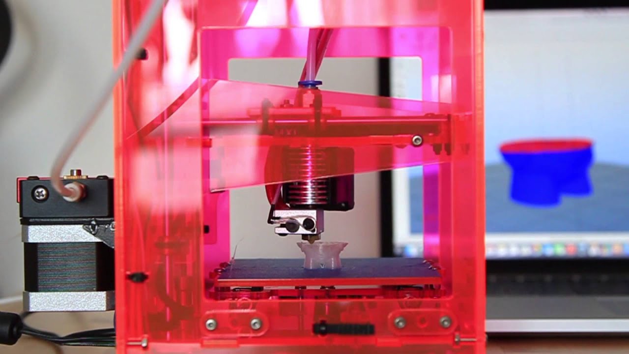 Idea maker DIY 3D printer - YouTube