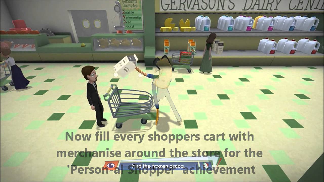 Octodad: Gervason's Grocery Walkthrough (All Ties & Achievements) - YouTube