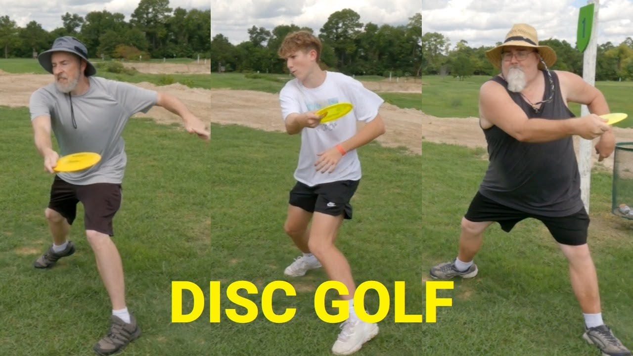 Disc Golf at Humble Sportsplex - F9 - YouTube