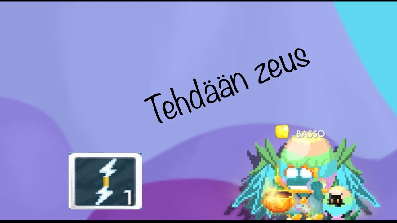 Tehdään zeus | growtopia suomi - YouTube