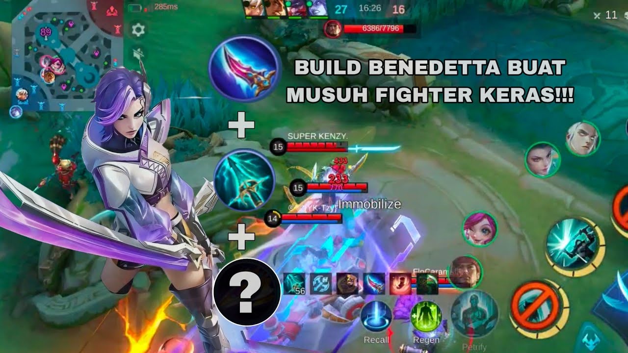 Build Bened Buat Lawan Fighter Keras!!! - Mobile Legends - YouTube