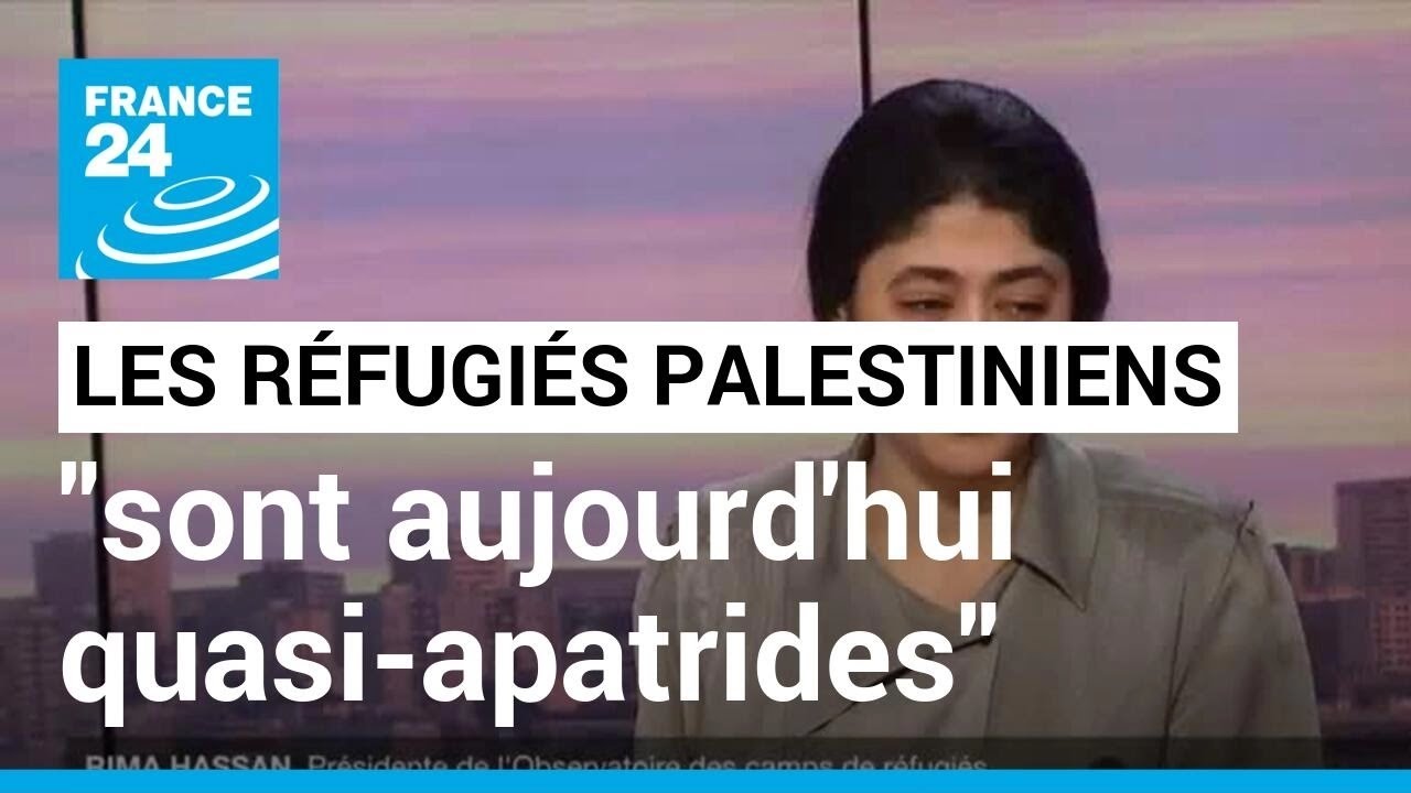 Rima Hassan, juriste : "Les réfugiés palestiniens sont aujourd'hui des ...