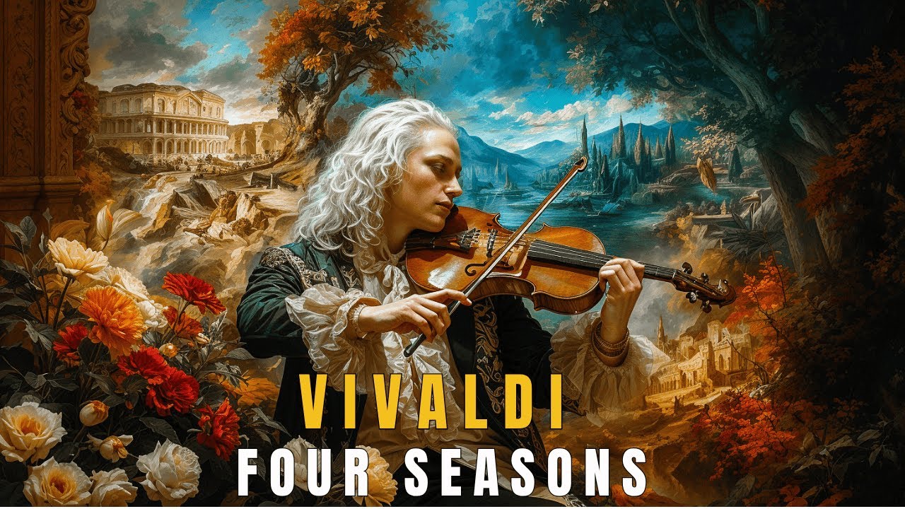 The Best of Vivaldi 🎻 The Four Seasons - Most Famous Classical Music ...