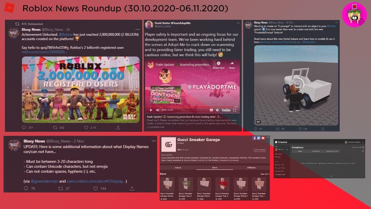 ROBLOX YOUTUBER SPREADING MISINFORMATION, NEW PROMOCODES + MORE ...