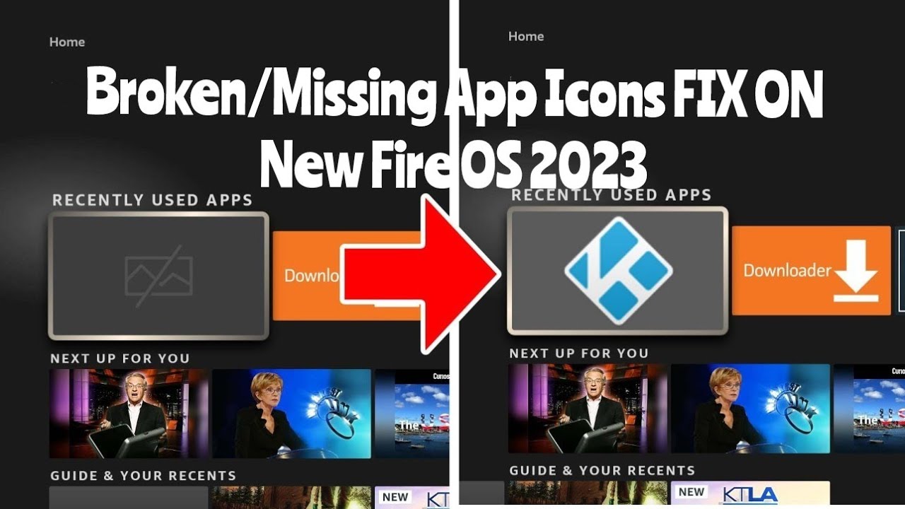 🔥 Fixed Broken or Missing app icons on New Fire TV Stick 4K & 4K Max ...