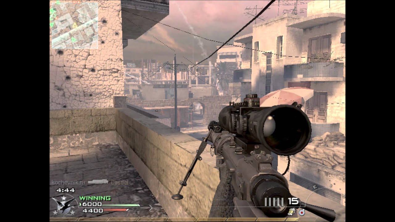 Only no scope on MW2 PC - YouTube