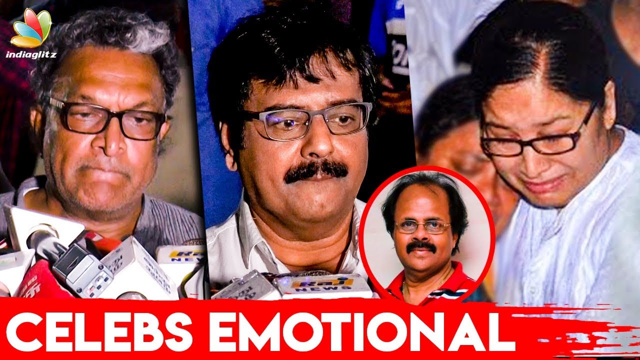 Vivek, Kovai Sarala & Nassar Pays Last Respect to Crazy Mohan ...